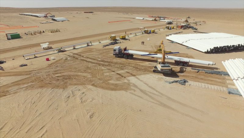 High pressure gas pipeline OMV / ETAP (CPF Nawara – GTP Gabes) – Site ...