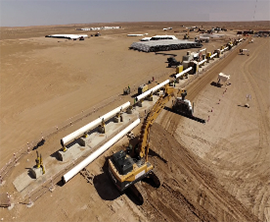 Pipeline Construction – Site Bouchamaoui